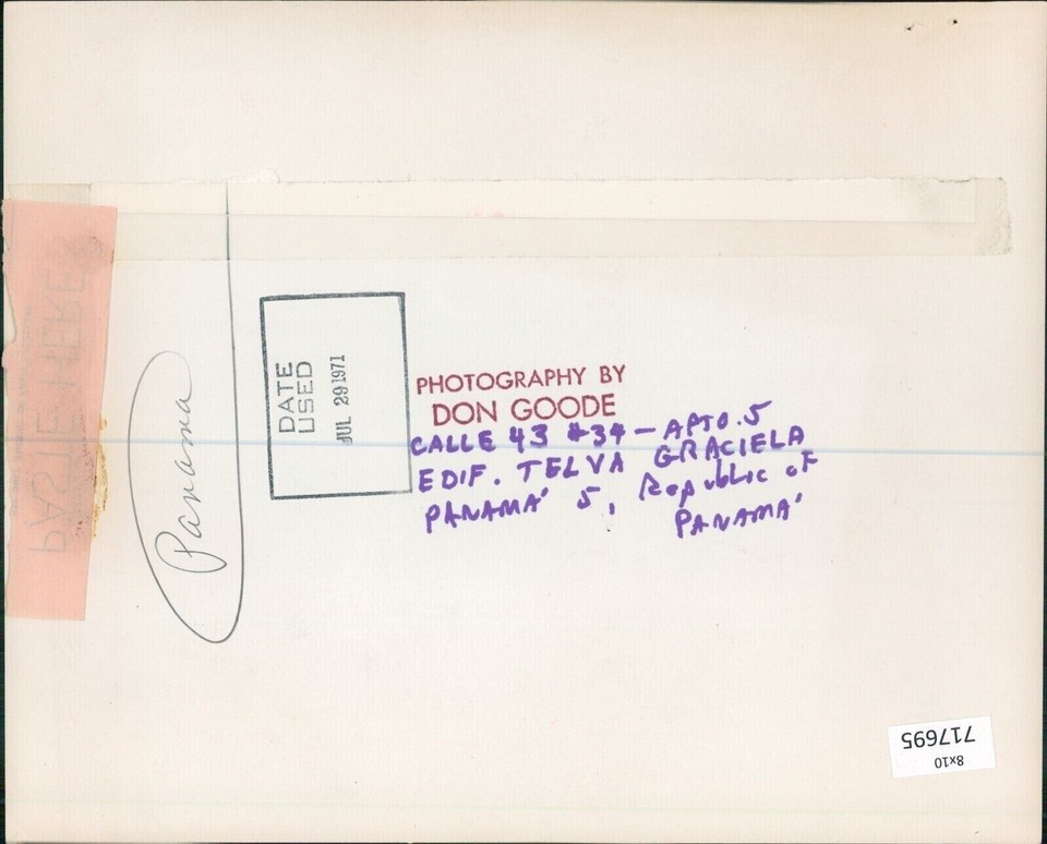 1971 Republic Panama Don Goode Photographer Vintage Buildings Church ...