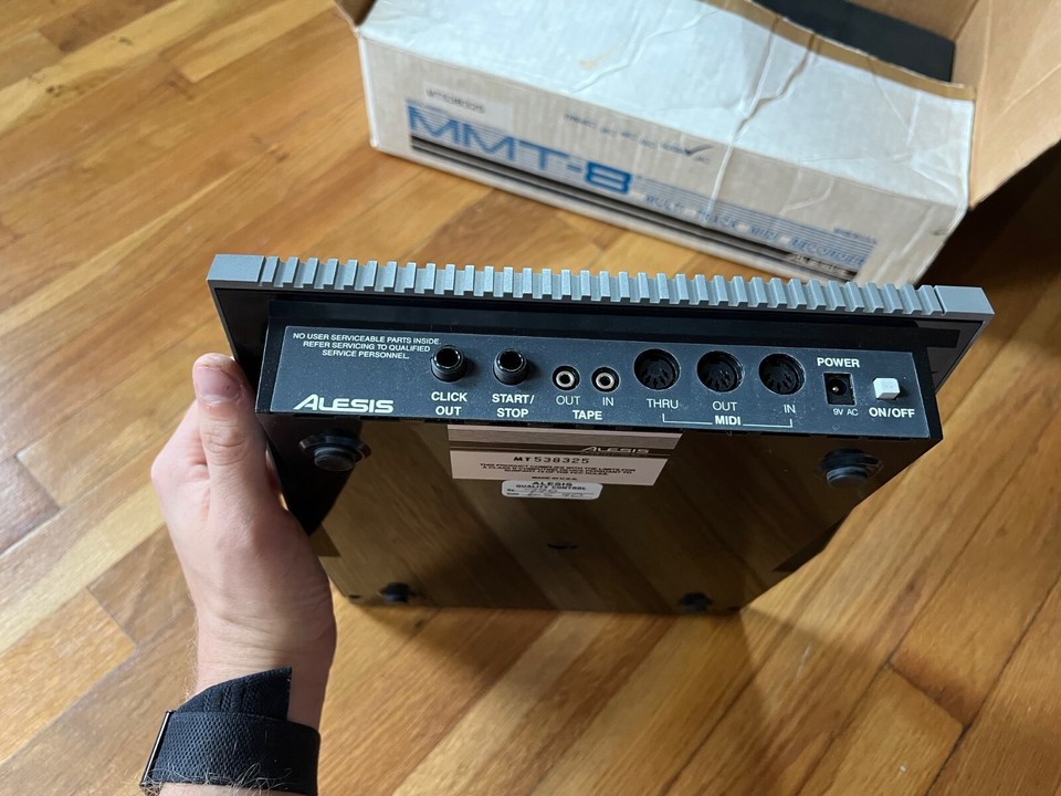 Alesis MMT-8 Multi Track 8 Channel Midi Recorder Sequencer +Manual,2x ...