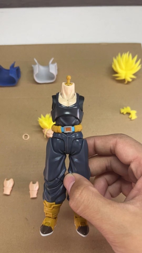 custom dragon ball trunks kits for shf figure presale | eBay