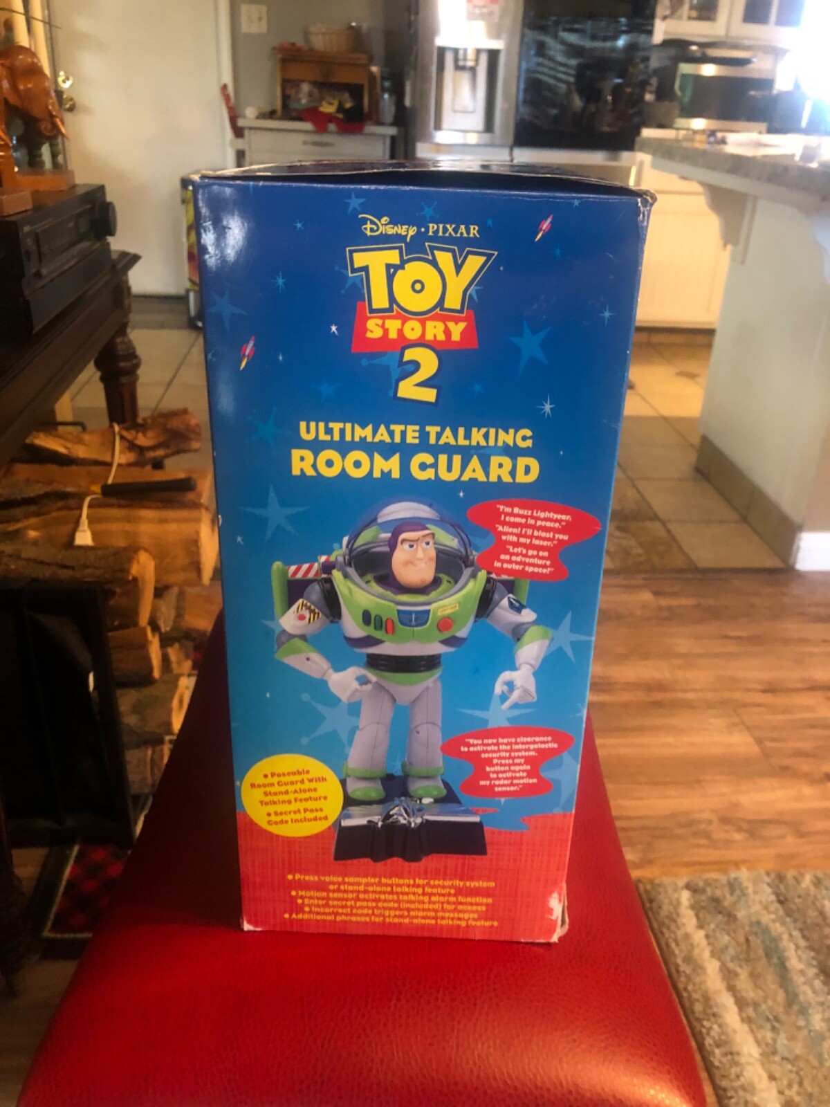 Toy story buzz lightyear the Ultimate talking room guard Brand new ...