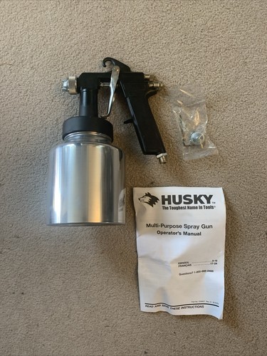 Husky Multi-Purpose Spray Gun Part No: D29657 w/Box, Paperwork | eBay