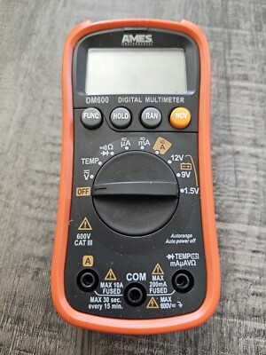 AMES INSTRUMENTS DM600 64014-Compact Digital Multimeter | eBay
