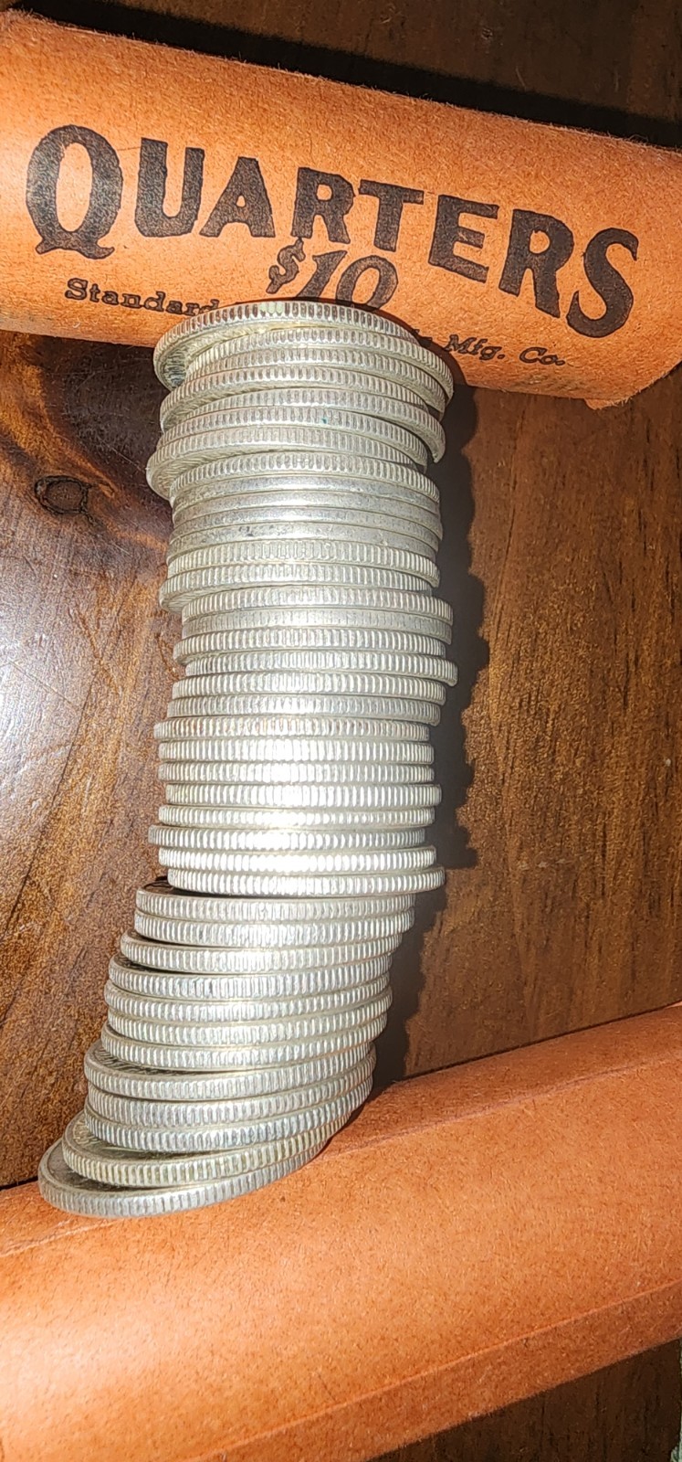 40 Silver Quarters - 1 Roll Of Various Years FREE SHIPPING! (D) | eBay