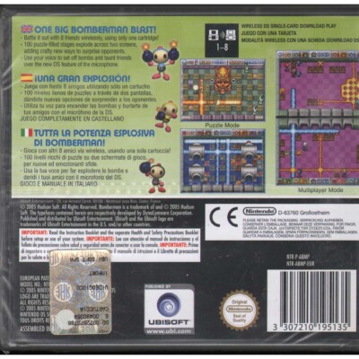 Bomberman Video Game Nintendo DS Nds Sealed | eBay