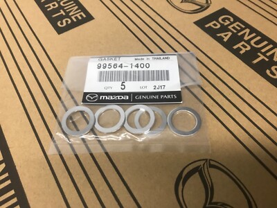 NEW OEM MAZDA Pack of 5 Drain Plug Washers 995641400 | eBay