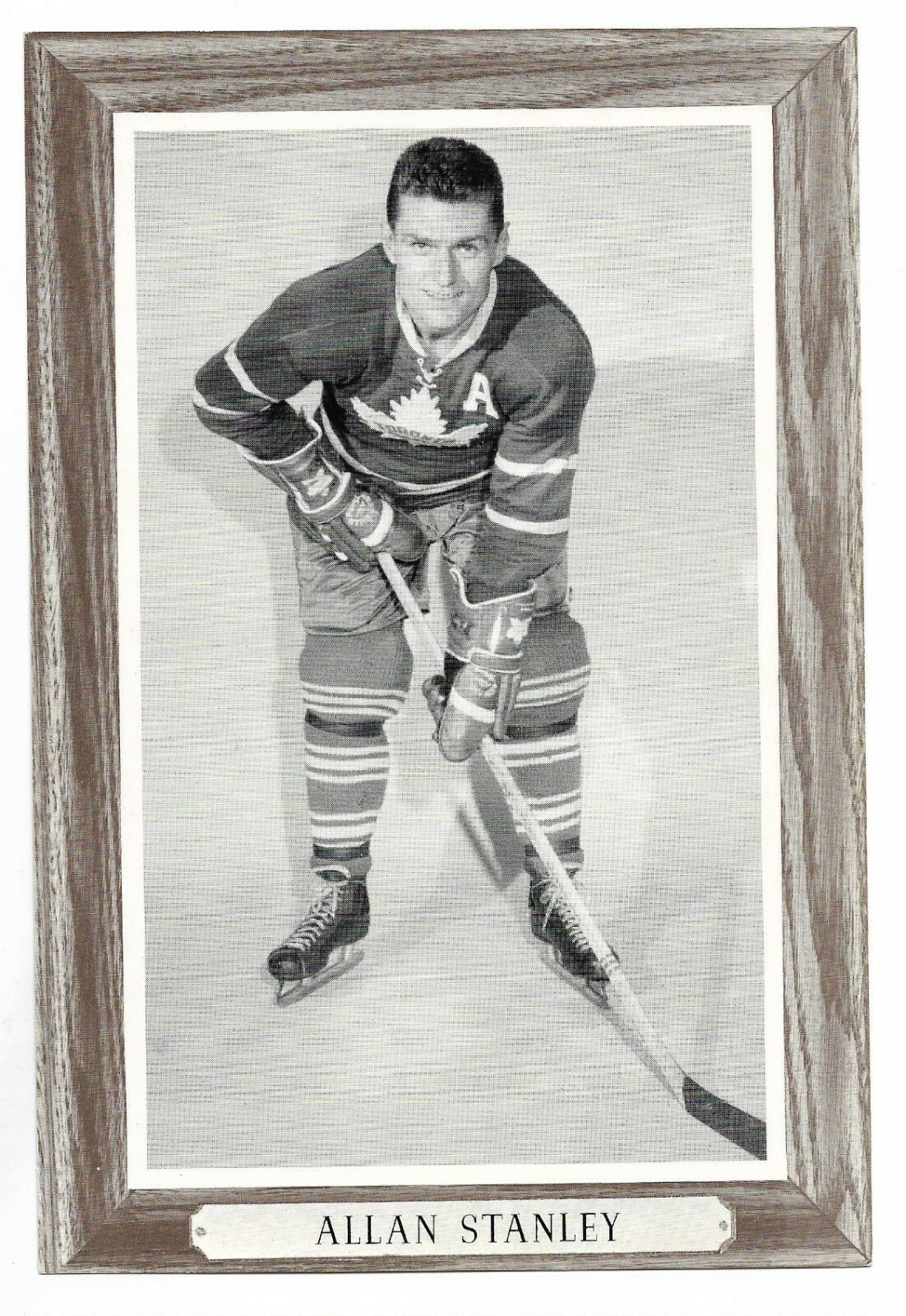1964-67 NHL HOCKEY BEEHIVE GROUP III PHOTOS: ALLAN STANLEY, TORONTO ...