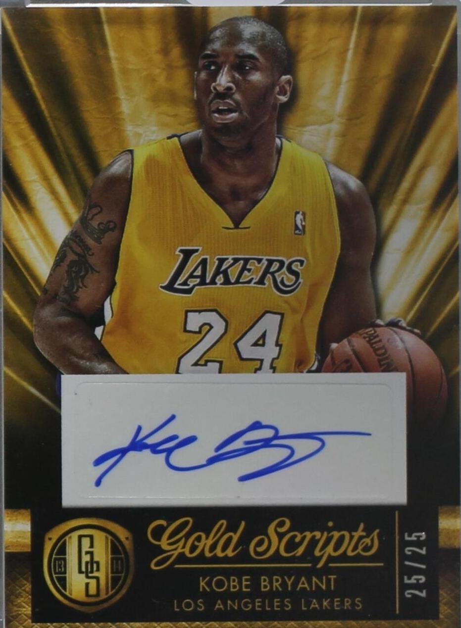 2013-14 Panini Gold Standard - Gold Scripts Kobe Bryant #6 /25 (AU) for sale online | eBay