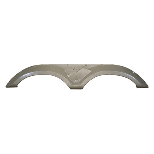 Icon 12256 RV Trailer Tandem Axle Fender Skirt Champagne For Keystone ...