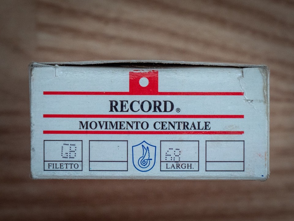 Campagnolo Record Bottom Bracket GB 68-SPc NOS New Old Stock | eBay