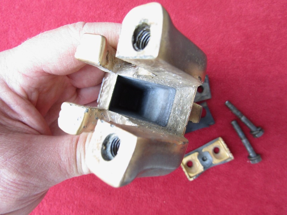 RARE! Vtg MACK Truck GOLD Bulldog Hood Ornament Design Patent 87931 W ...