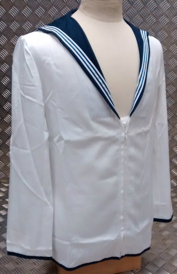 Royal Navy Class 2 Sailors White Middy Top / Jumper Genuine British ...