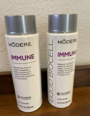 Modere Liquid Biocell Immune Collagen - New - 2 Bottles- FREE SHIPPING ...