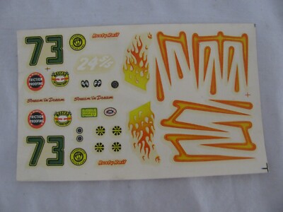 Vintage 1960s AMT 3'n1 Customizing Model Car Kit Decals Sheet #PT-102 ...