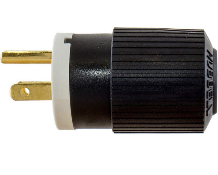 4 Pack 15A 125V NEMA 5-15P STRAIGHT BLADE PLUG Industrial Grade | eBay