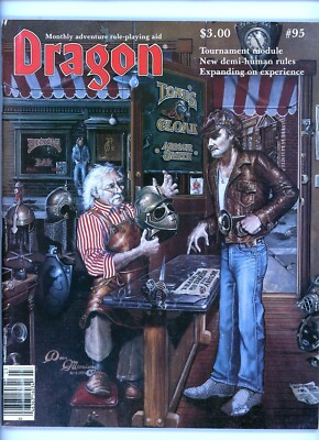 TSR DRAGON MAGAZINE #95 VERY FINE / NEAR MINT 1985 RPG INTO THE ...
