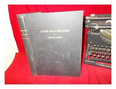 DEVINE, STEWART Listen for a Stranger par Stewart Devine 1951 First ...