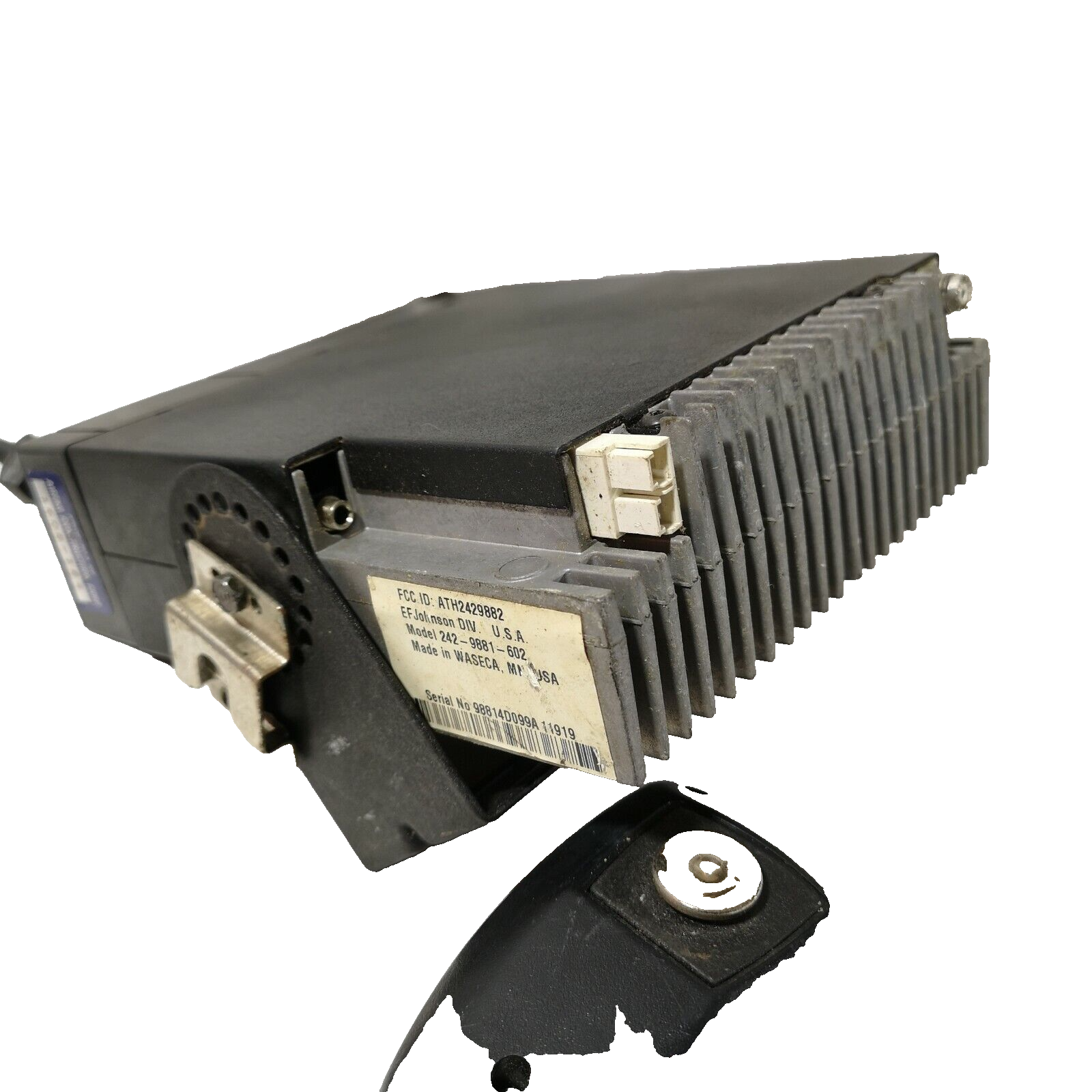 EF JOHNSON 242-9881-602 FCC ID: ATH2429882 W/ JOHNSON MICROPHONE | eBay