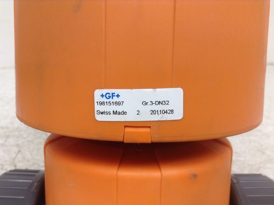 +GF+ 10FC PVC-U EPDM Diaphragm Valve Gr.3-DN32 D40DN32 PN10 161624015 ...