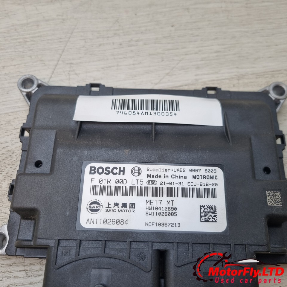 2021 MG3 1.5 VTi 15S4C ENGINE CONTROL UNIT ECU AN11026084 / F01R00DLT5 ...