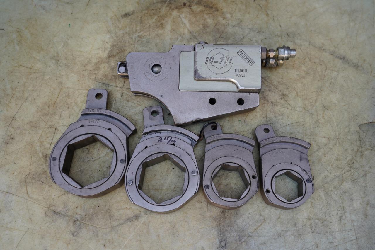 Torq Lite IU-7XL Hydraulic Low Clearance Wrench & Ratcheting Heads ...