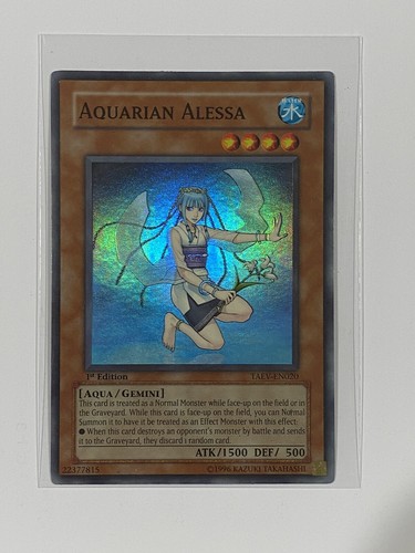 YuGiOh! Aquarian Alessa (TAEV-EN020) Super Rare - Mint - Tactical Evolution | eBay