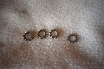 NOS OEM HARLEY DAVIDSON SET of 4 EXTRANAL TOOTH LOCK WASHER PN 7233 | eBay