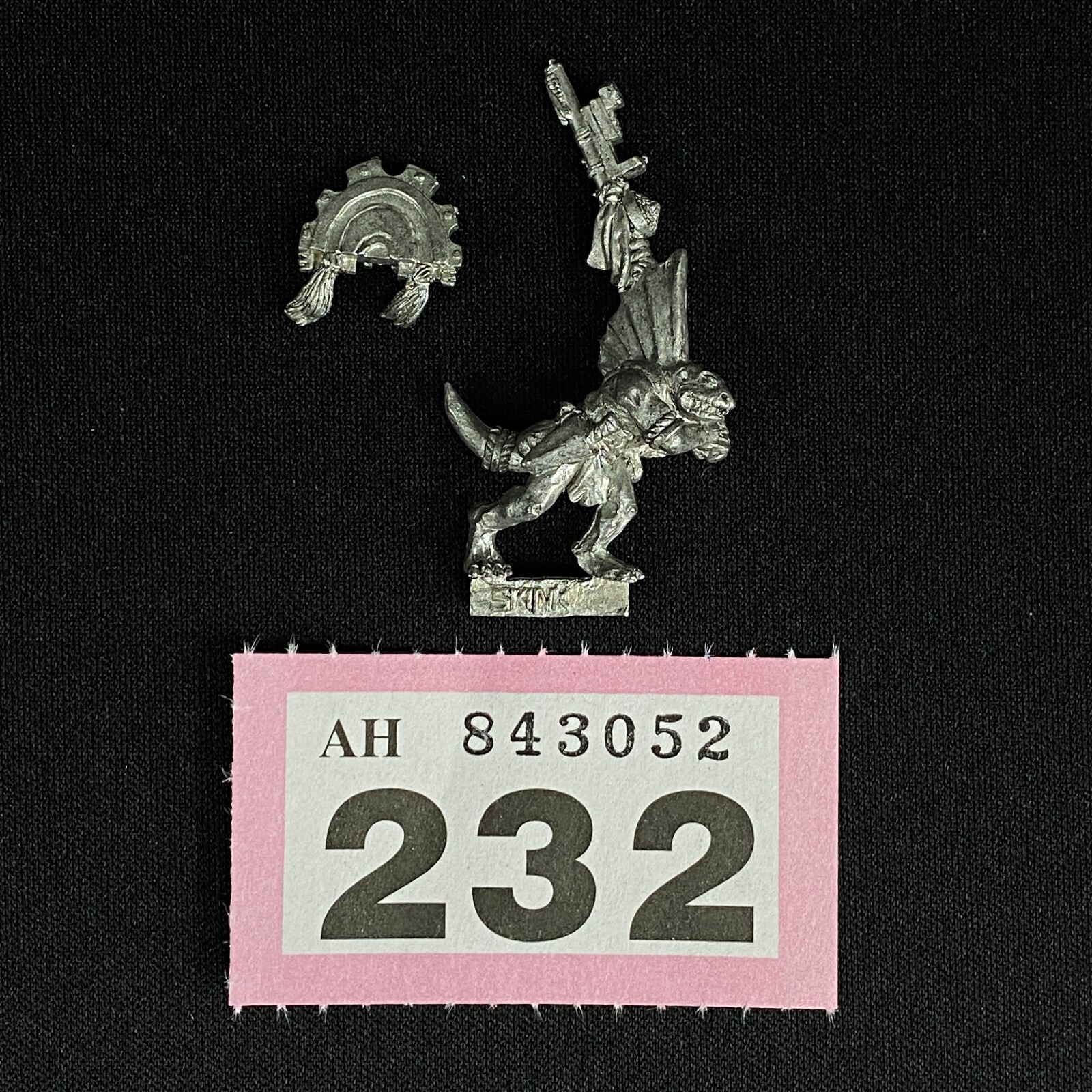 LIZARDMEN SKINK STANDARD COMMAND WARHAMMER FANTASY SERAPHON THE OLD ...