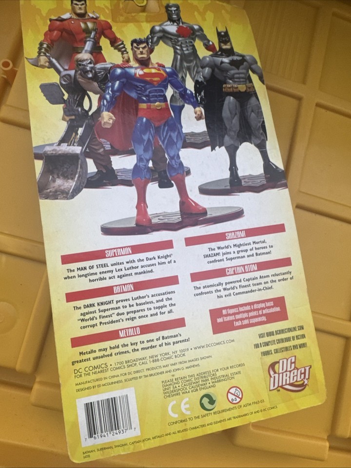 Batman The Dark Knight DC Direct Superman/Batman Public Enemies Series ...