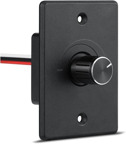 12V Light Dimmer, RV Boat Dimmer Switch High Side PWM Rotary Dimming ...