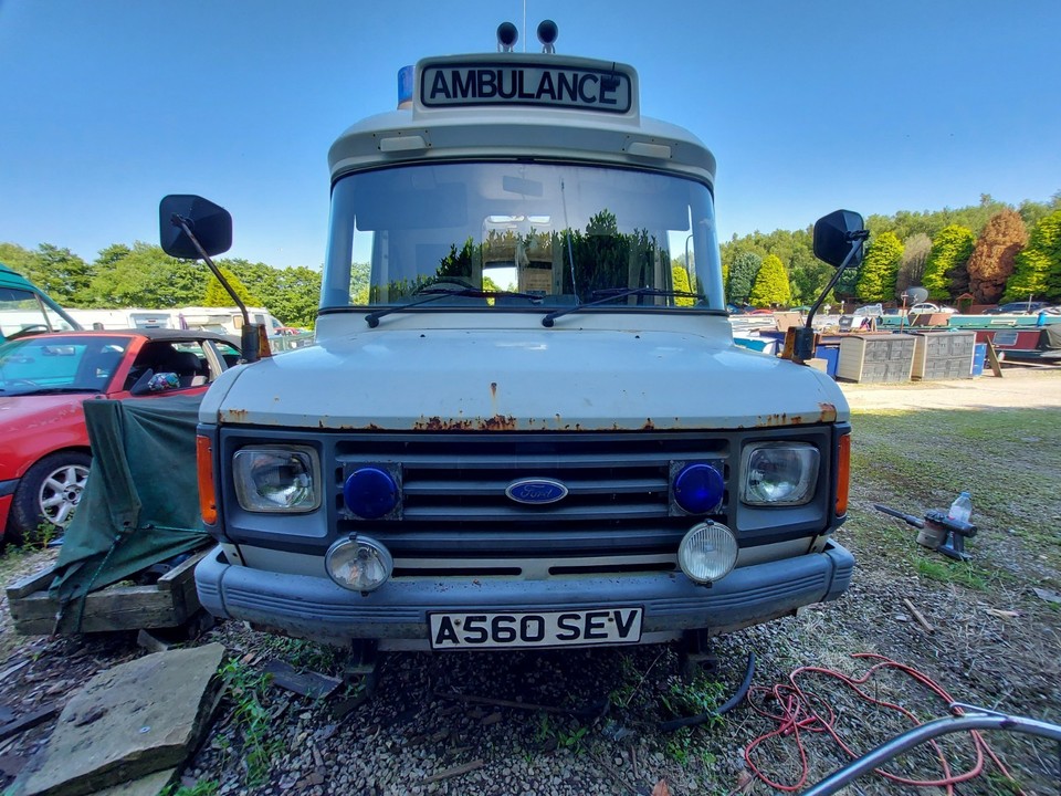 Camper Van Project Ford Transit Mk2 Ambulance With rebored Pinto 205 ...