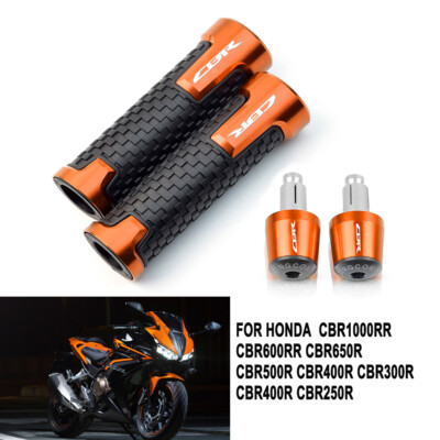 Motorcycle Handlebar Grip with End Plug for Honda CBR650R/F 500R 300R ...