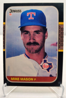 1987 Donruss #284 Mike Mason Texas Rangers baseball card | eBay