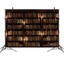 Library Candle Lighting Vintage Bookshelf Backdrop 7x5ft Vinyl Photo ...