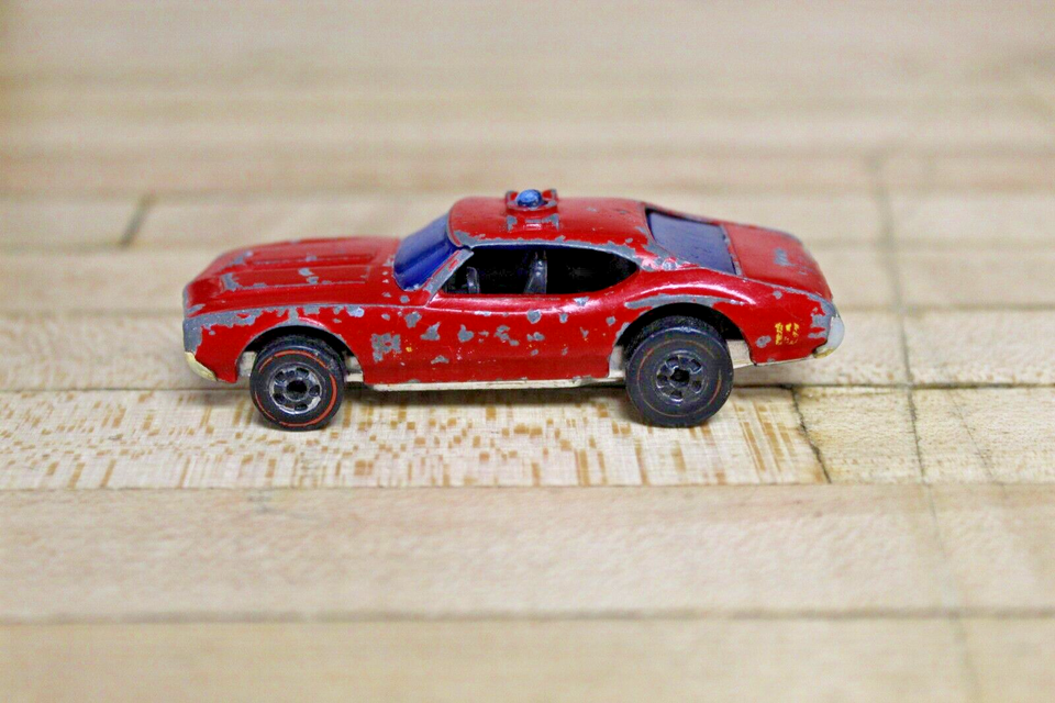 Vintage Hot Wheels Redline Fire Chief 442 Red Police Cruiser #10 | eBay
