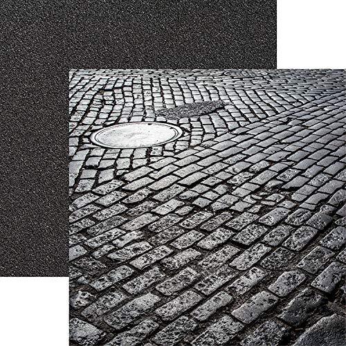 Cobblestone - Urban Excursions Scrapbook Paper 12x12 by Ella & Viv - 5 ...