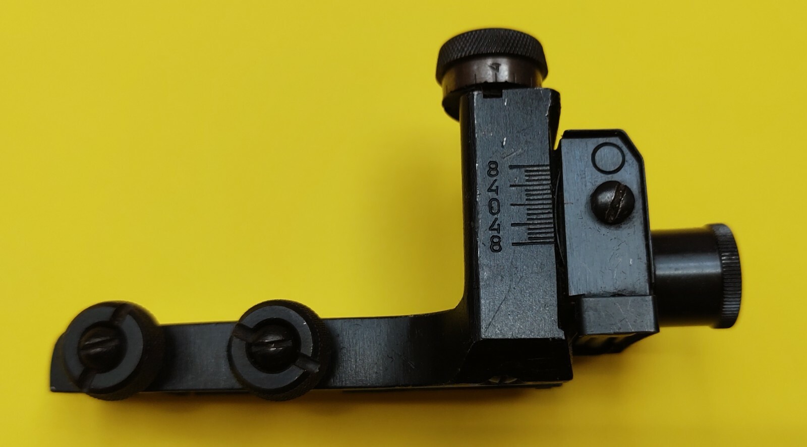 Rear diopter iris aperture receiver micrometer Peep URAL CM sight ...