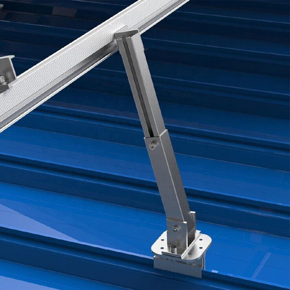 Solar Panel Foot Mount Aluminum Alloy For Roof Mount Photovoltaic ...