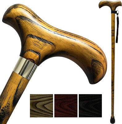 Handmade Wooden Walking Canes for Men American Oak Walking Sticks with ...