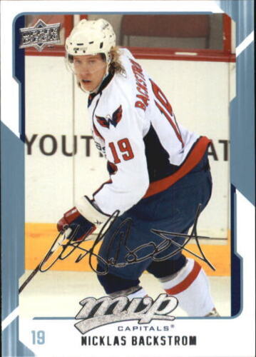 2008-09 Upper Deck MVP Capitals Hockey Card #292 Nicklas Backstrom | eBay