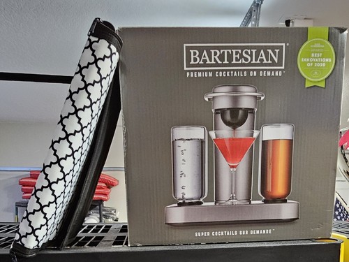 Bartesian 55300 Premium Cocktail Machine - Gray With Cover 40094553006 ...