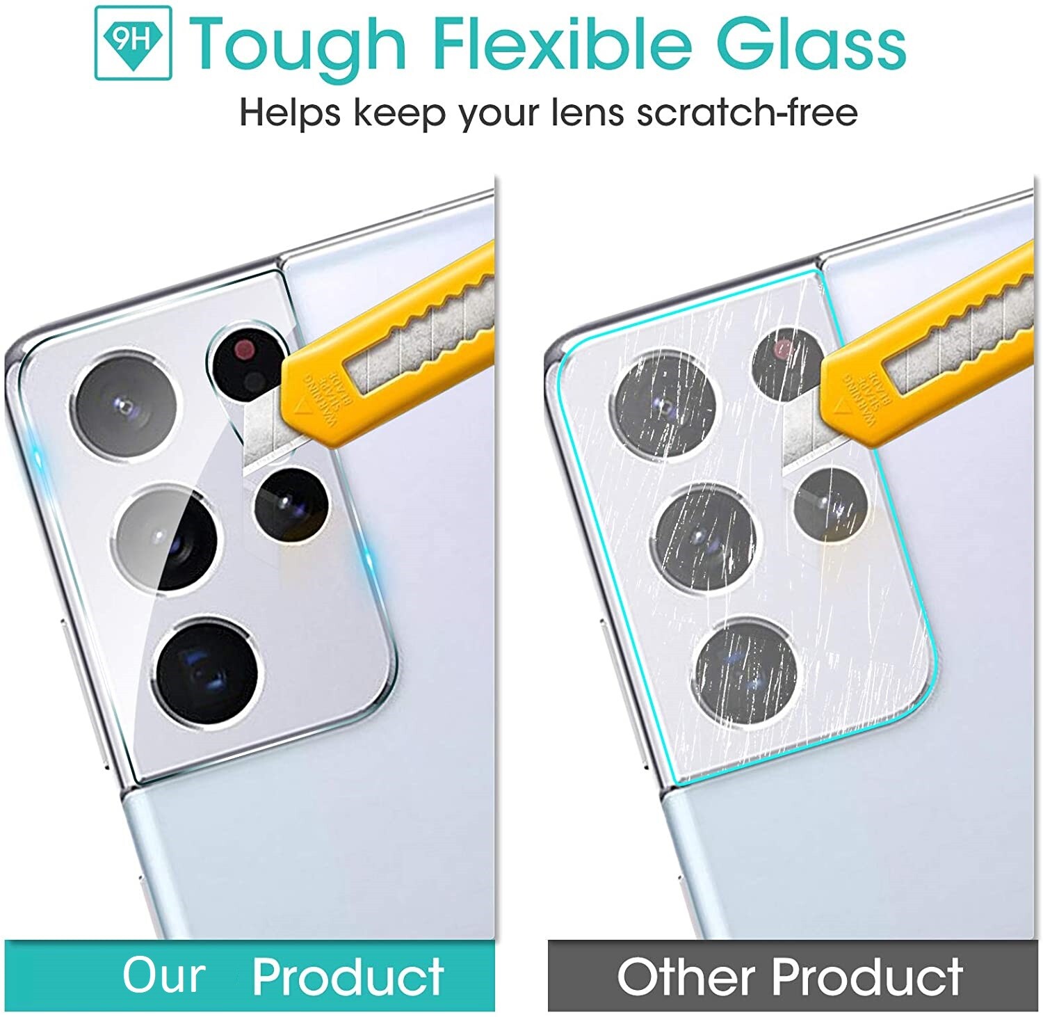 For Samsung Galaxy S21 S20 FE S23 S24 Ultra Camera Lens Glass Screen ...