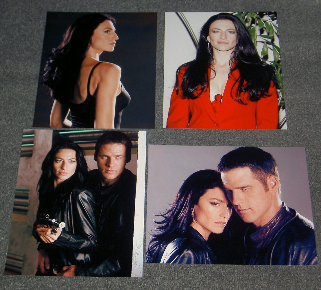 SET OF FOUR FARSCAPE,CLAUDIA BLACK 10 x 8 PHOTOS,BARGAIN LOT,PHOTO SET ...