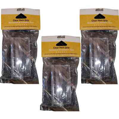 Three (3) Bali Roller Shade Hem Grips, Clear + Free Shipping | eBay