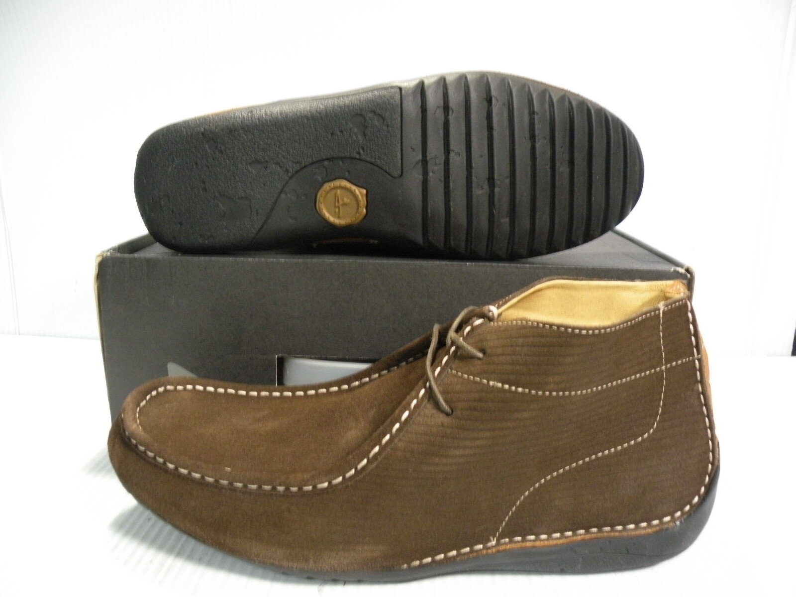 J. SHOES TURIN CLASSIC LEATHER LO CASUAL DRESS MEN SHOES CHOCOLATE SIZE ...