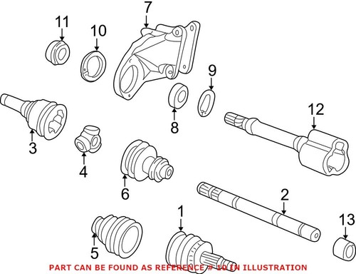 Genuine OEM Front CV Axle Shaft Retaining Ring For Saab 92152060 | eBay