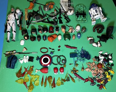 1/12 Scale Accessories For Customizing Lot, Marvel Legends, Black ...