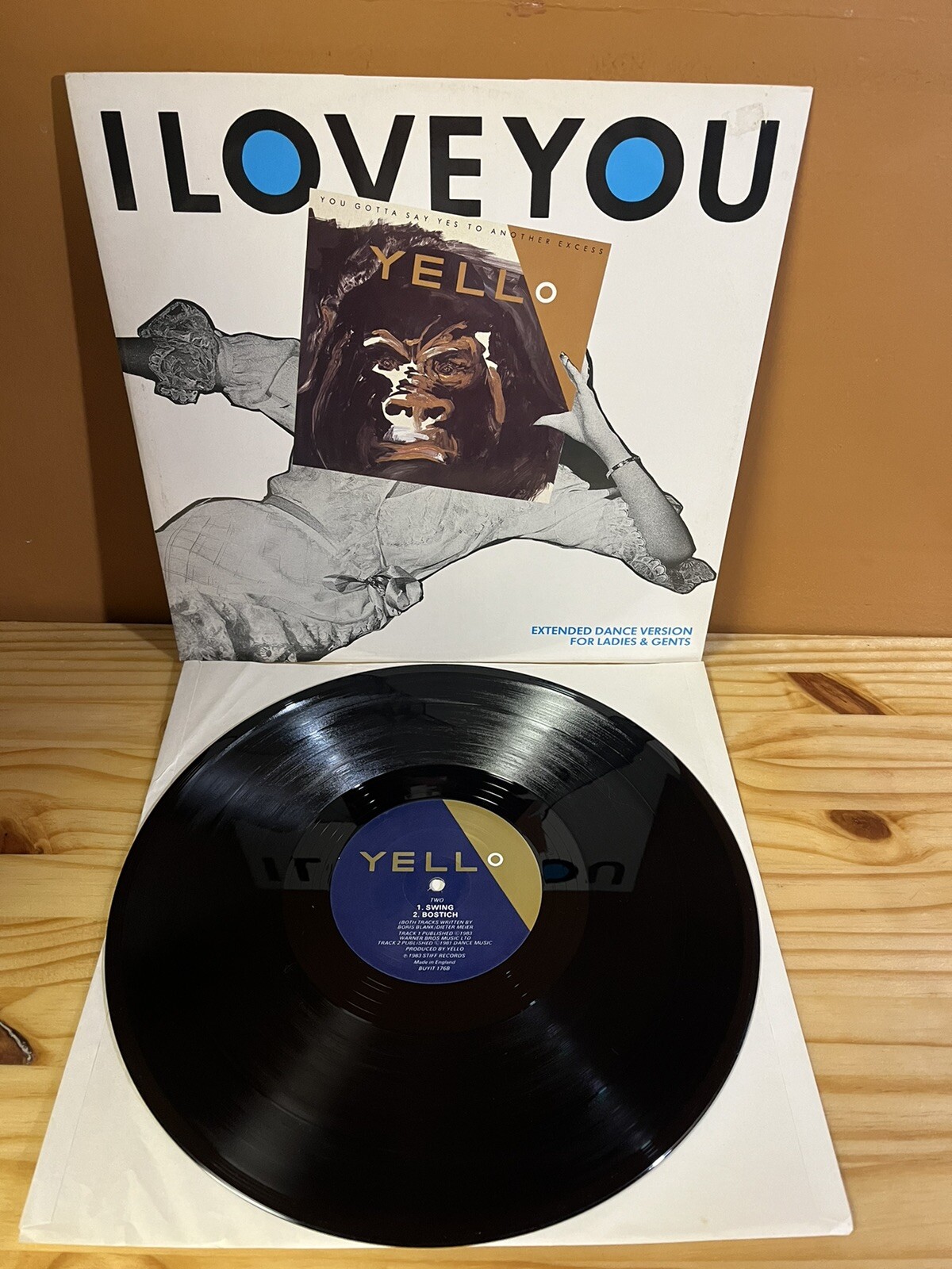 Yello – I Love You 1983 UK Pressing 12" Vinyl Record BUYIT176 VG+VG+ | eBay