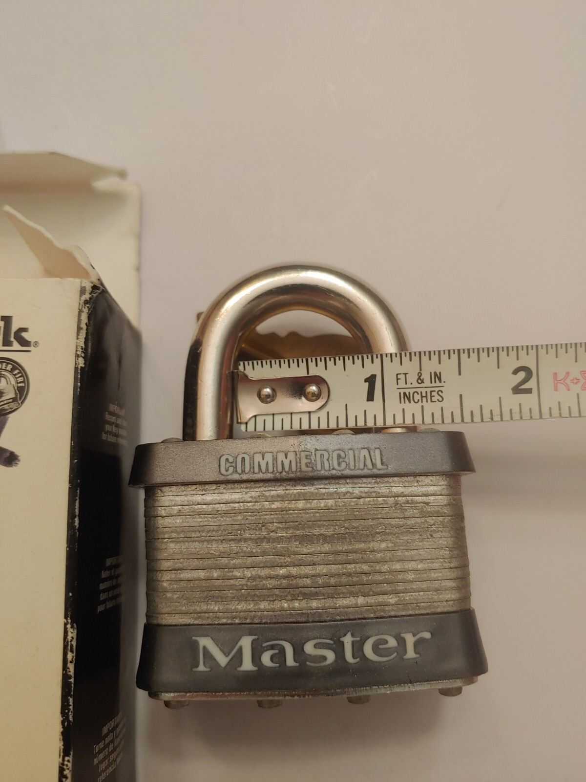Master Lock 3kalh 3753 Laminated Steel Padlock Silver for sale online ...
