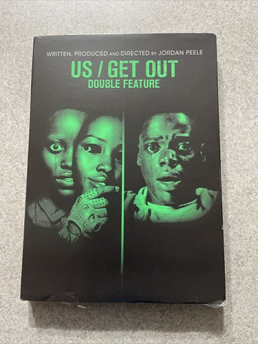 Us / Get Out Double Feature DVD NEW Factory Sealed - Slipcover - Rare ...