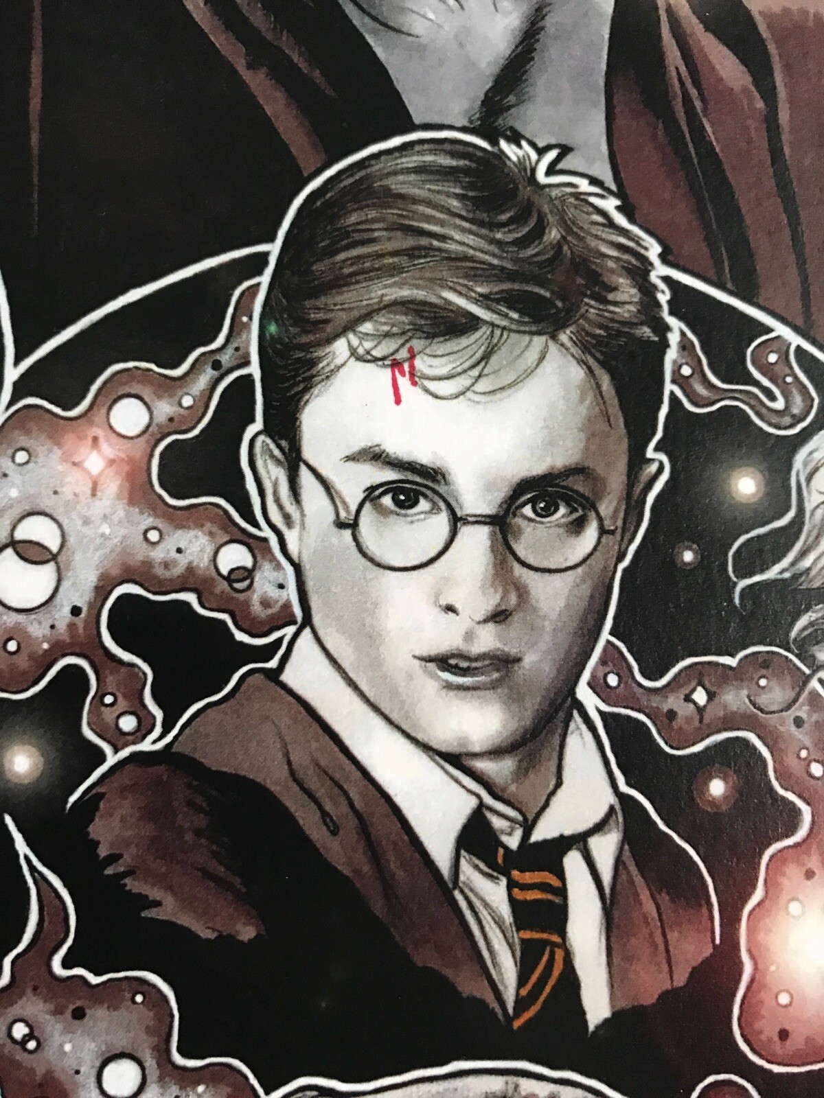 Sean Pence Sketch Card Artist Original Art Print Harry Potter ...